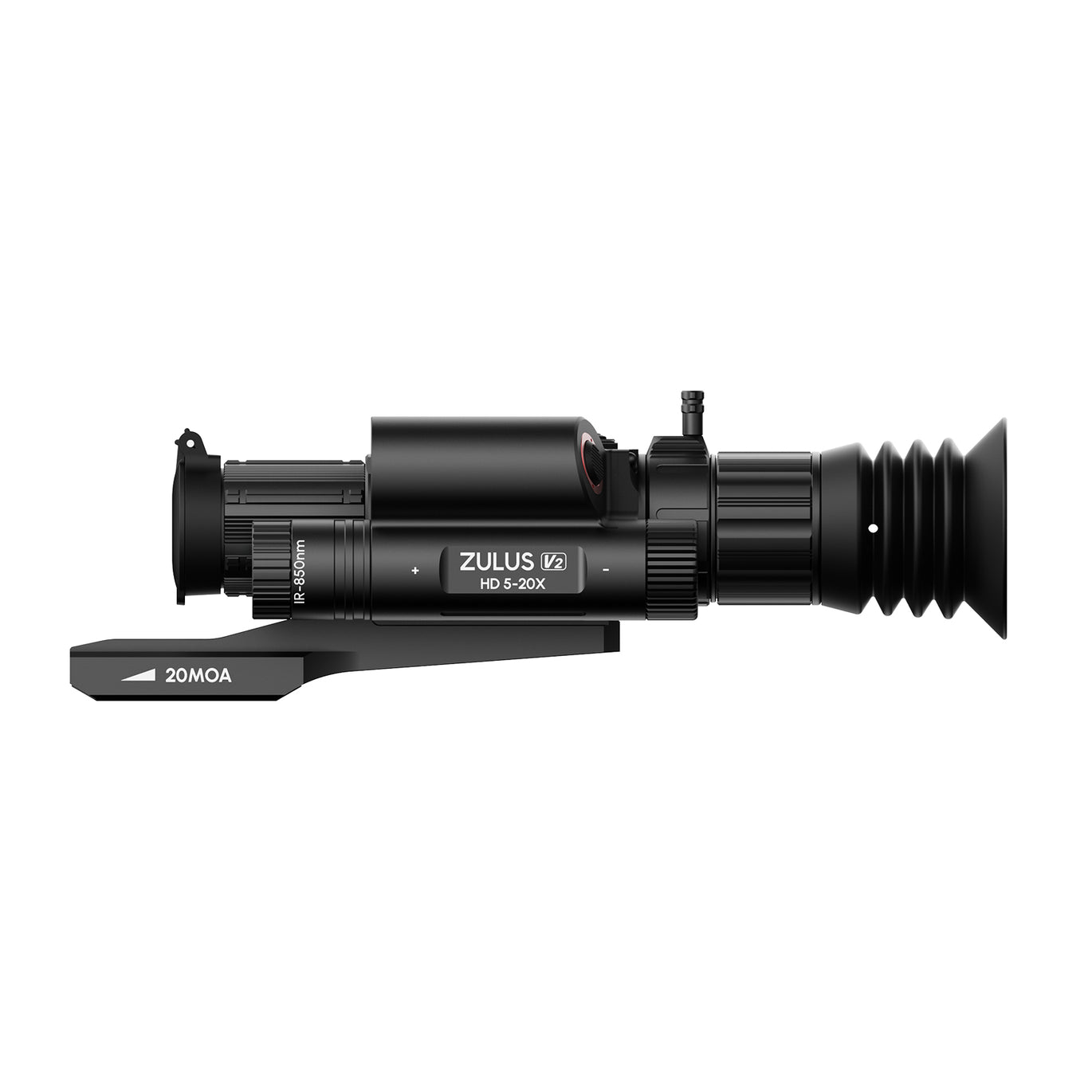 ZHD520R - ZULUS HD 5-20X Digital Night Vision Scope with Laser Rangefi ...